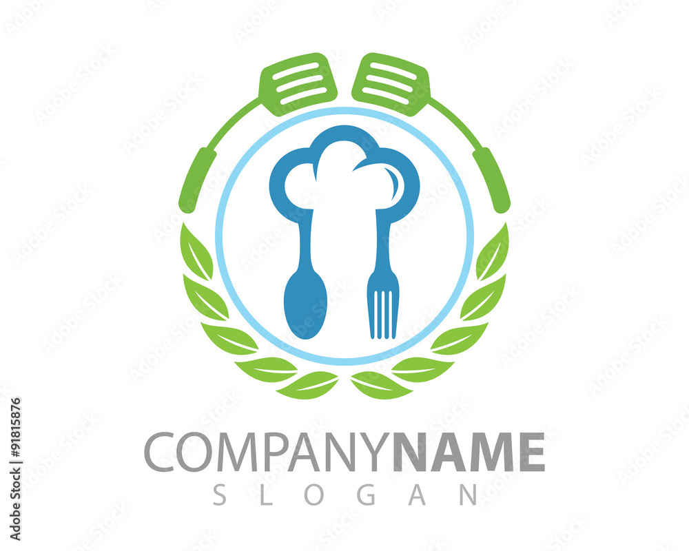 Food logo - cooking logo - restaurant logo - chef logo Stock Vector ...