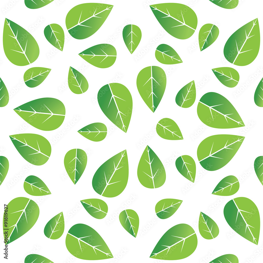 Green Leaf Background Texture