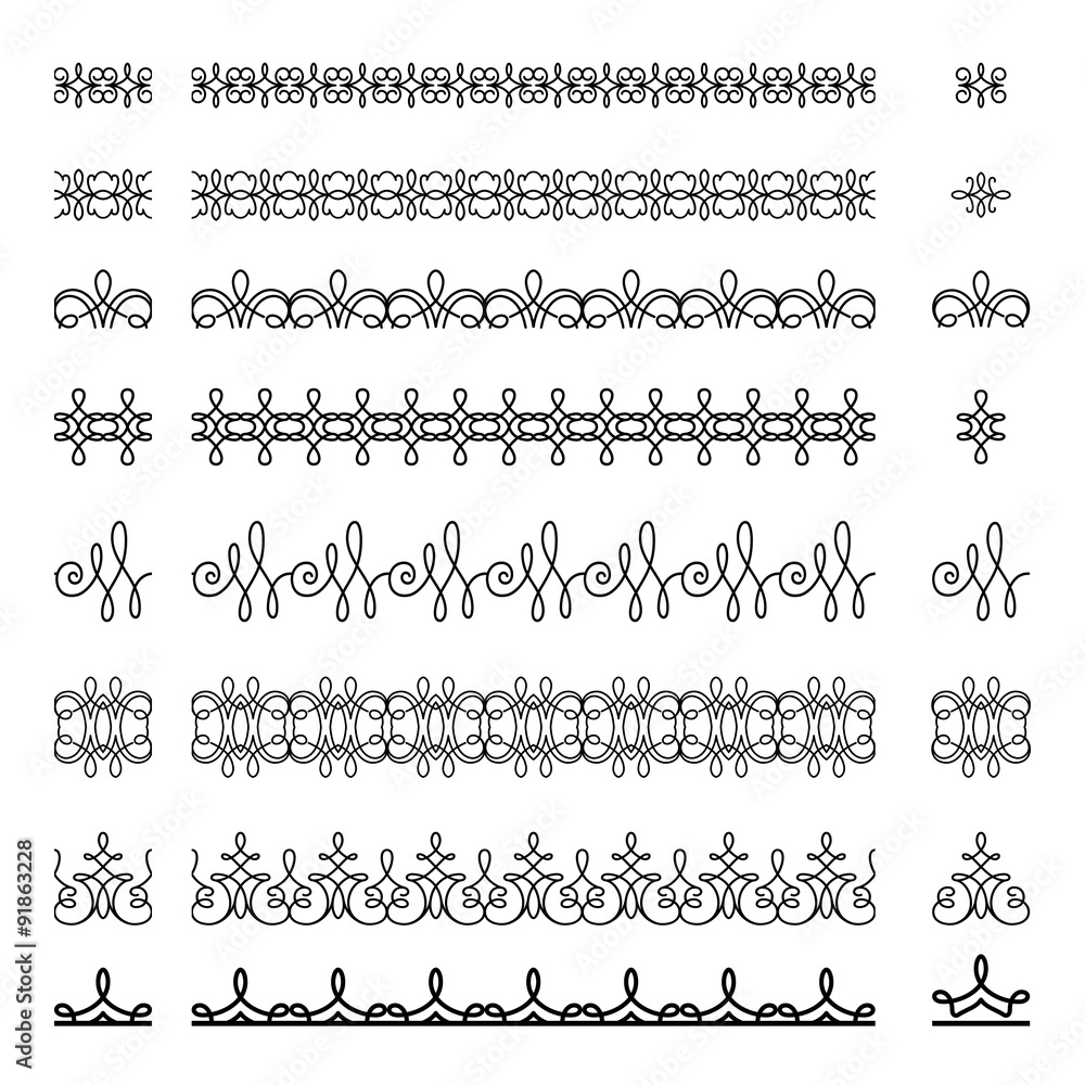 Easy Calligraphy Border Designs