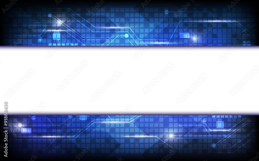 vector digital tech pattern abstract template background computer ...