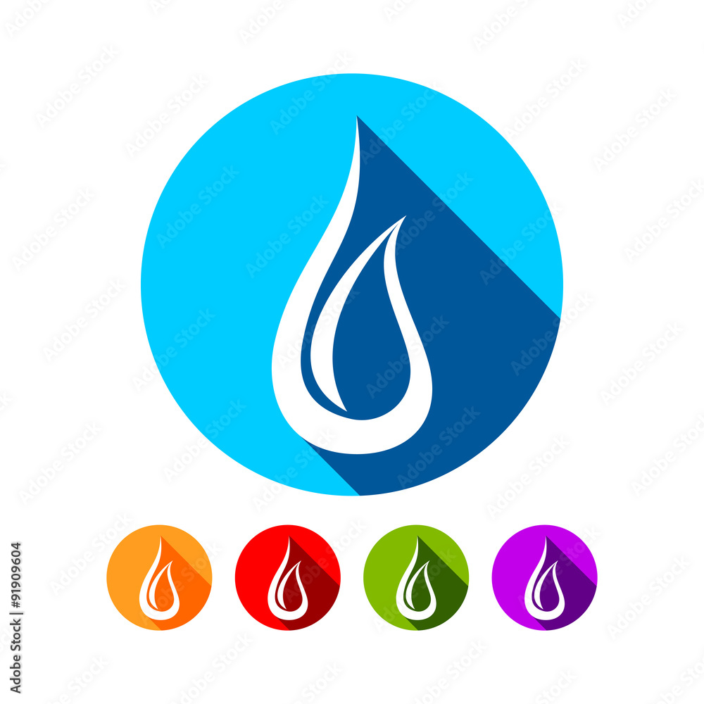 Plumbing & Heating Icons Stock Vector | Adobe Stock