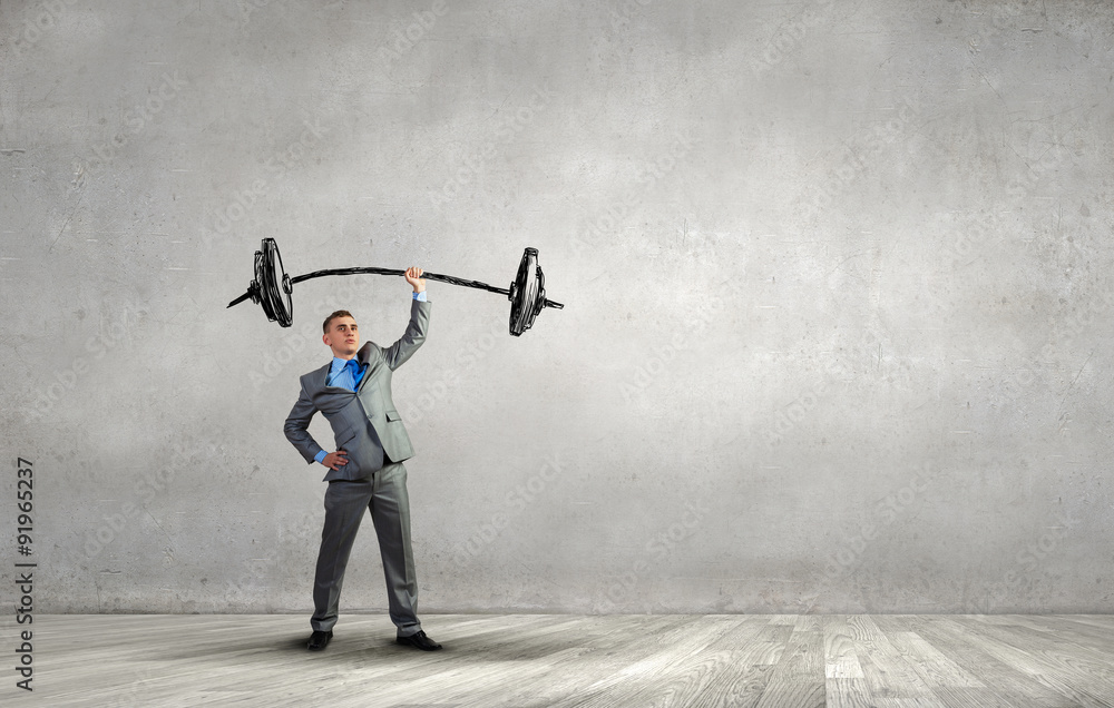 Strong and powerful Stock Photo | Adobe Stock