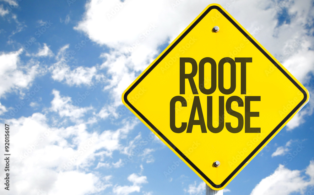 Root Cause sign with sky background 스톡 사진 | Adobe Stock