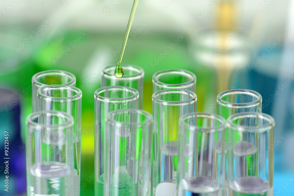 Test Tubes in Laboratory Stock Photo | Adobe Stock