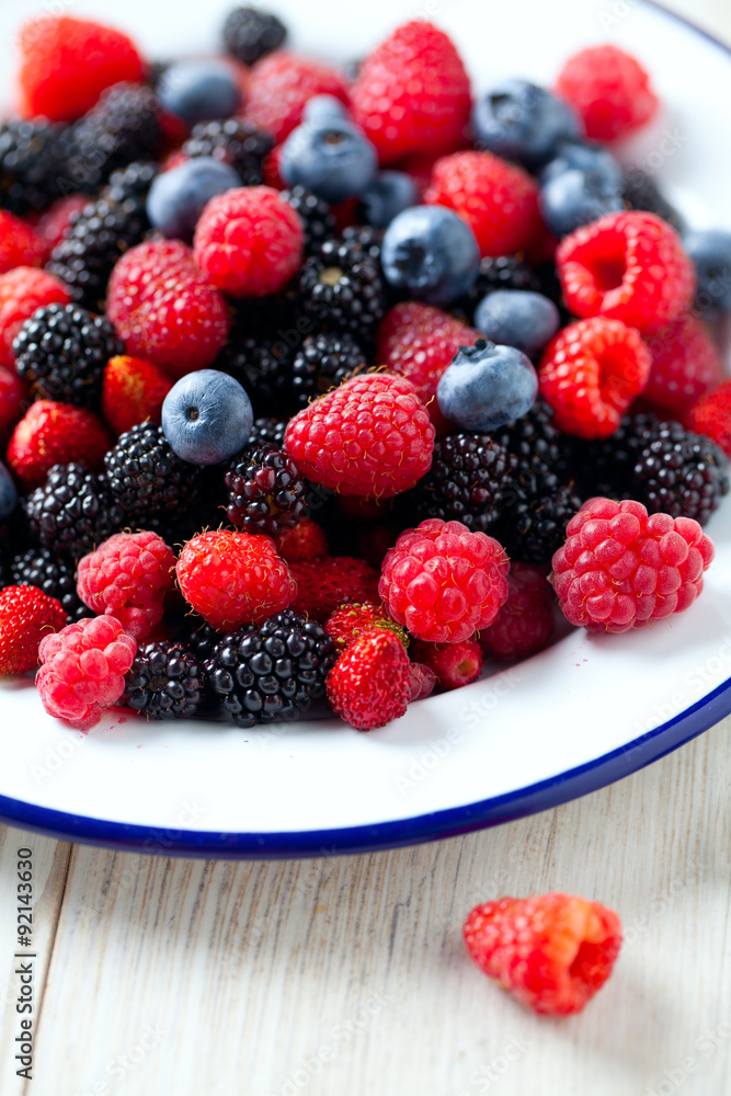 summer berries Stock Photo | Adobe Stock