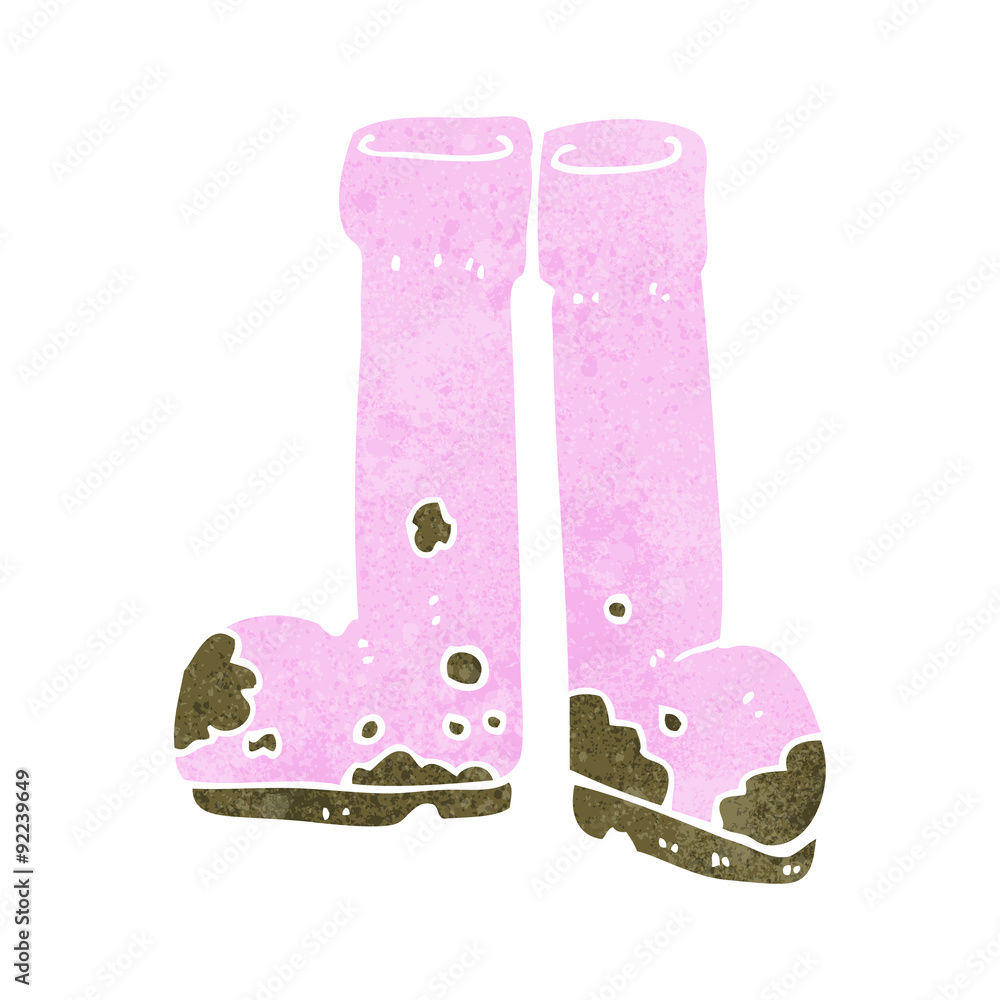 Animated Muddy Boots
