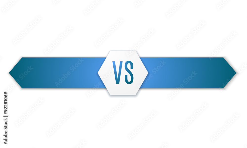 Versus Logo. VS Vector Letters Illustration. Competition Icon. Fight ...