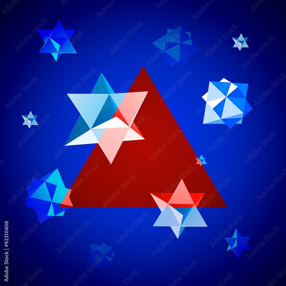 Abstract futuristic space background. Blue futuristic background with ...