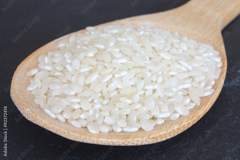 Riz rond Stock Photo | Adobe Stock