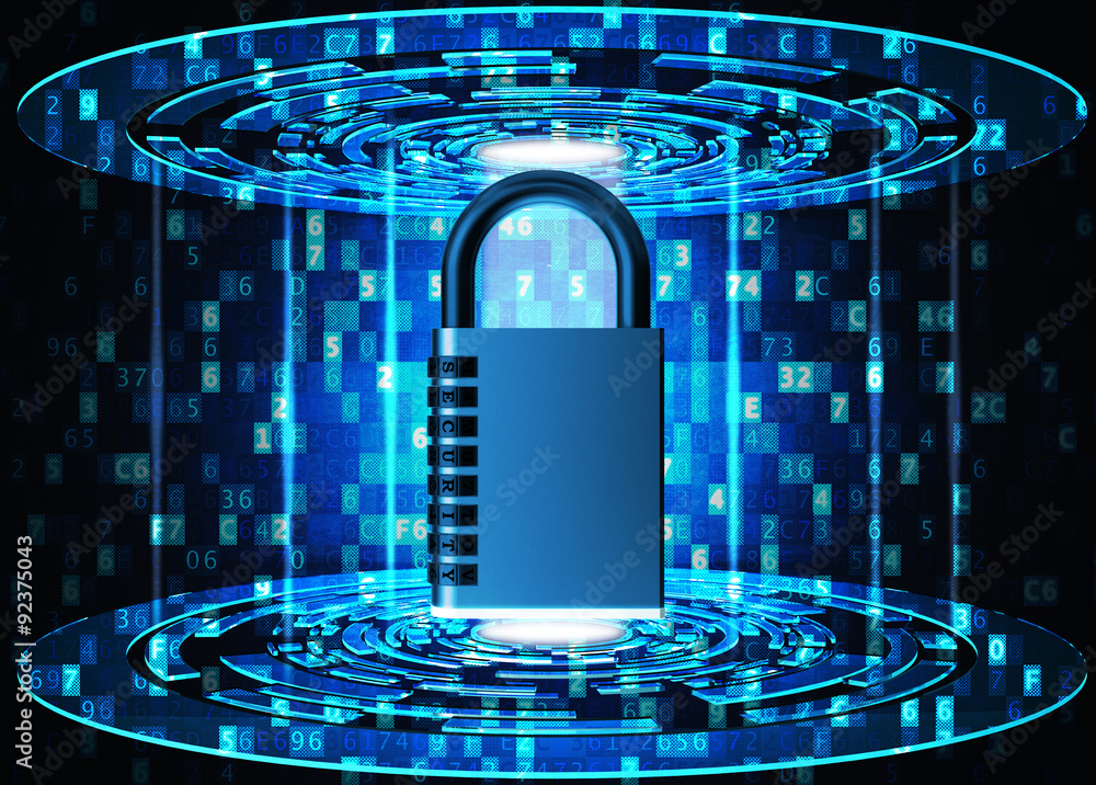 ภาพประกอบสต็อก Security, privacy, protection and safety data access ...