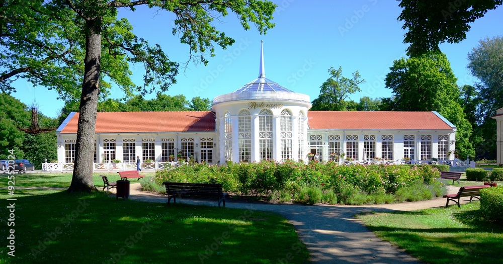 Raudondvaris Manor, is a Gothic-Renaissance gentry residence Stock ...