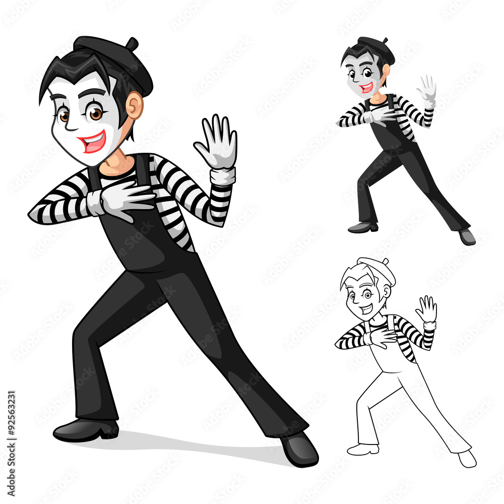 Mime Clipart