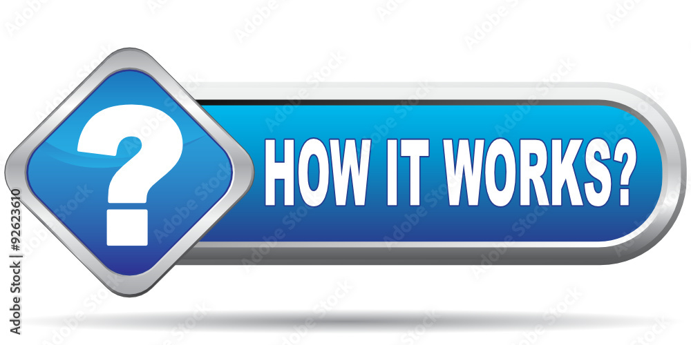 how it works icon Stock Vector | Adobe Stock