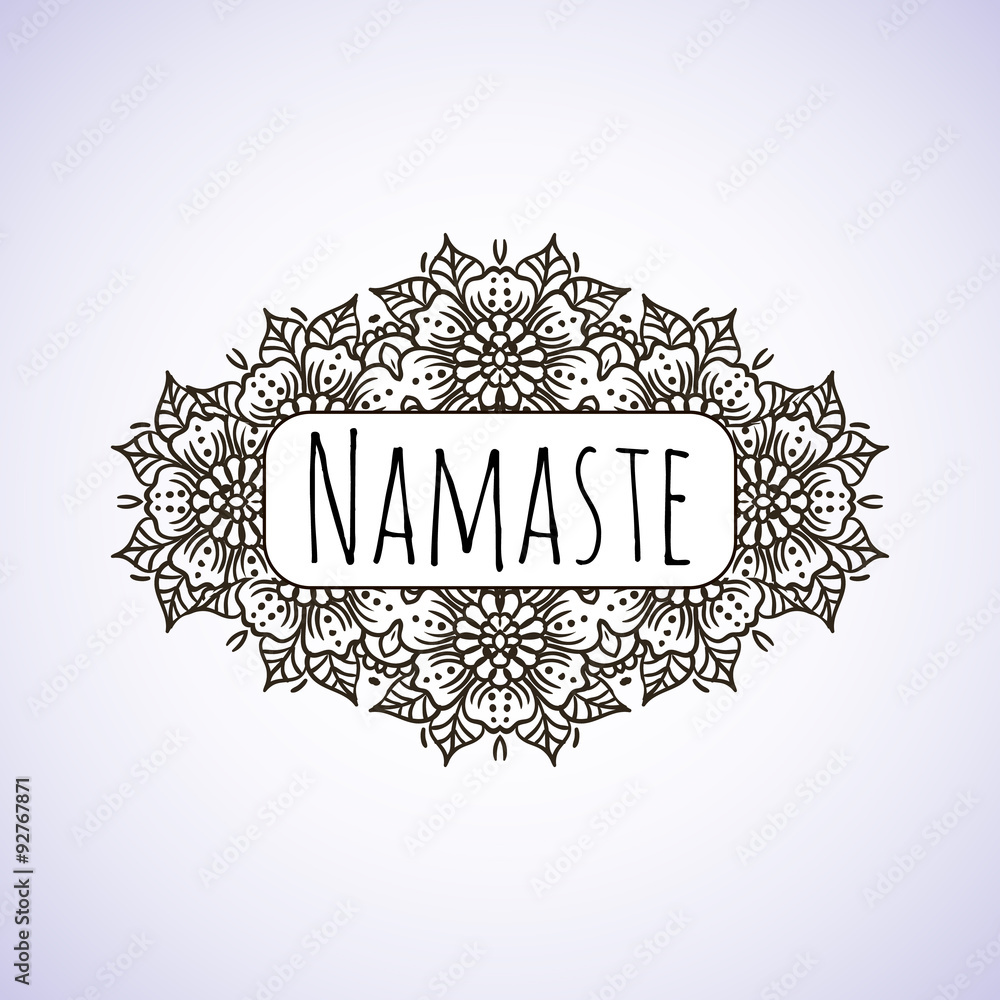Namaste Welcome Art