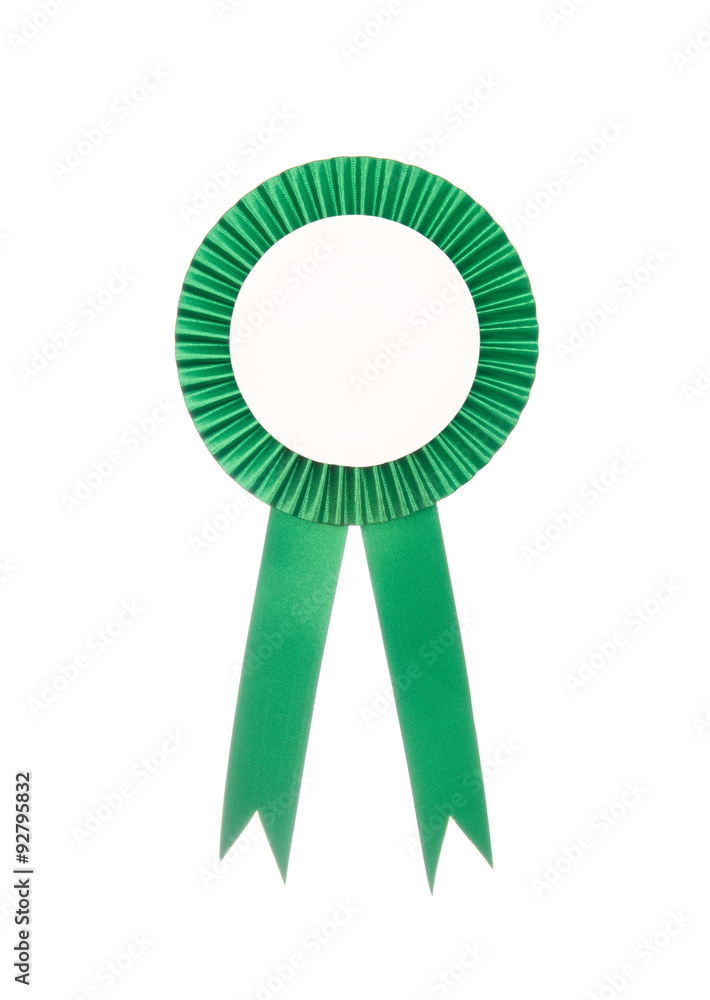 Green Winner Ribbon