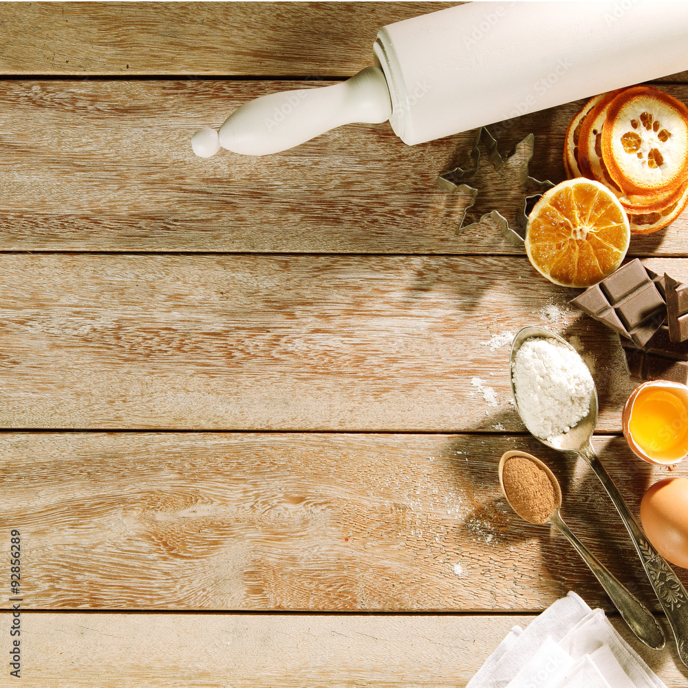 Christmas Baking Border