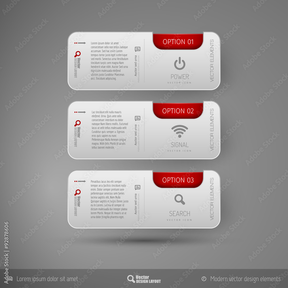 Vector Business Stickers Stock Vector | Adobe Stock