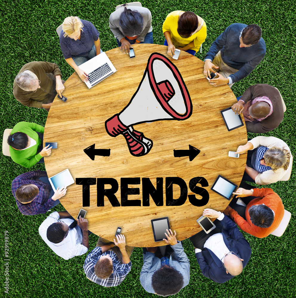 Trends Fashion Update Modern Contemporary Cocept Stock Photo | Adobe Stock