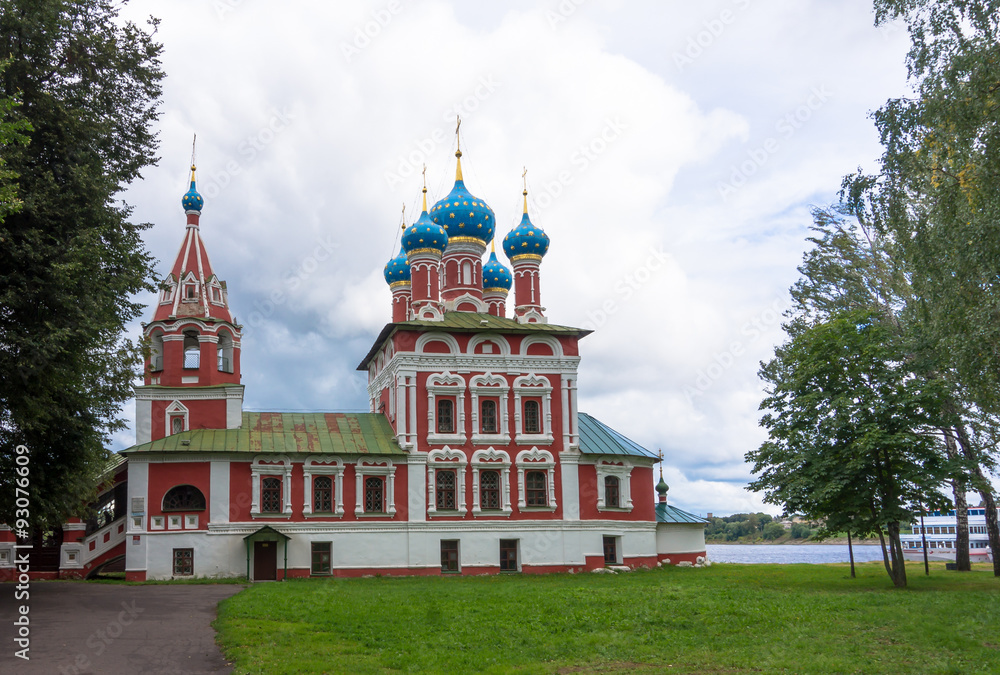 built on the site where 9 year old Dimitry suddenly died is the Church ...
