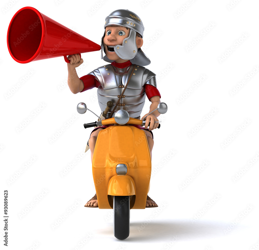 Fun roman soldier ilustração do Stock | Adobe Stock