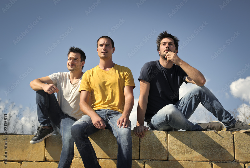 Three Friends Together