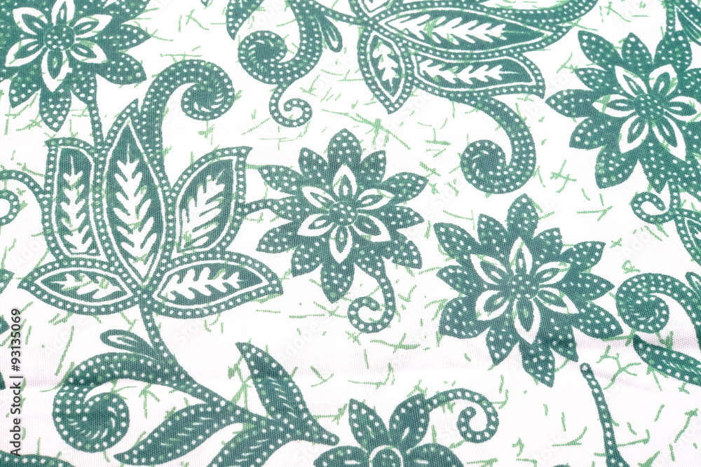 Pattern for traditional clothes malaysia with batik texture. Stock Photo | Adobe Stock