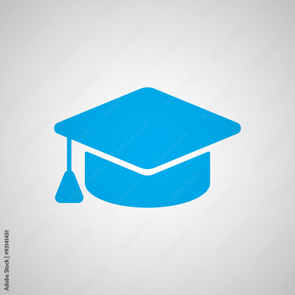 Graduation Icon Blue