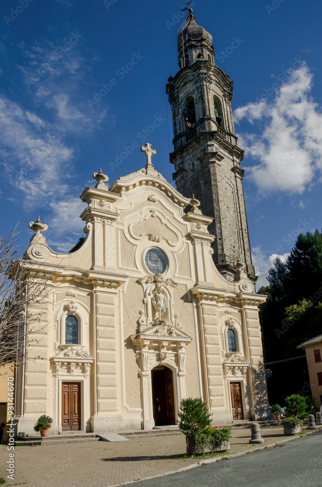 Rezzoaglio - Chiesa di San Michele Arcangelo - Val D'Aveto - Liguria ...