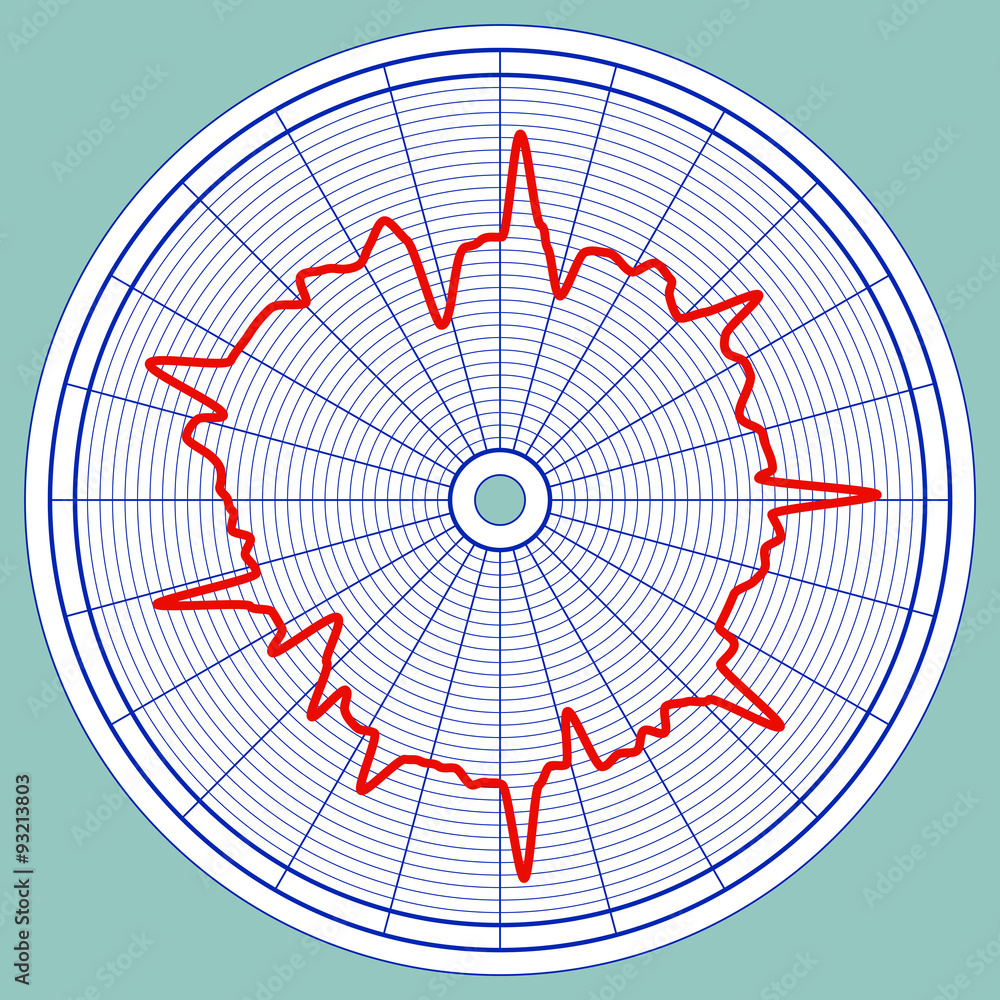Circle diagram Stock Vector | Adobe Stock