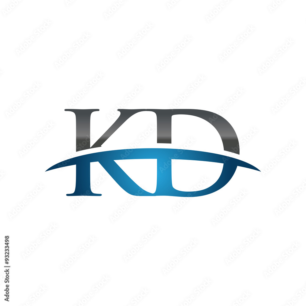 Kd Logo Wallpaper Blue