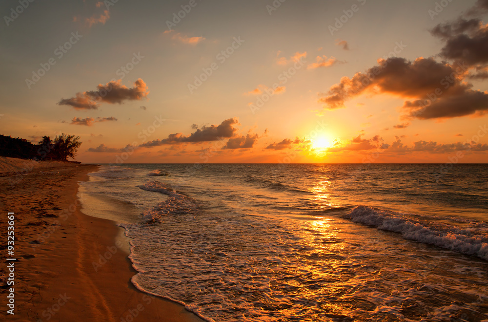 Cuban Beaches Sunset