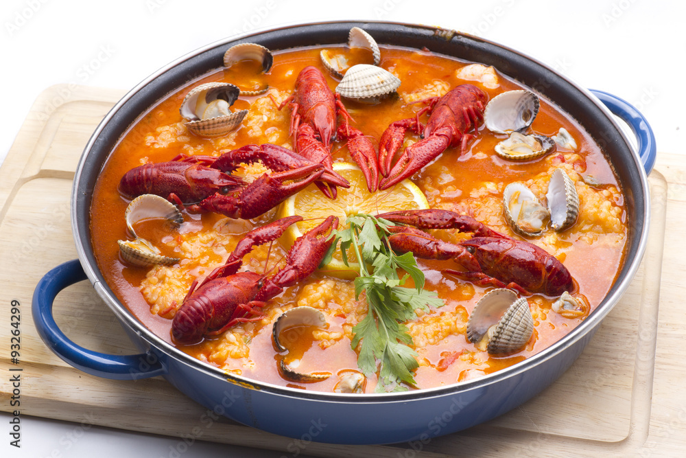paella color Stock Photo | Adobe Stock