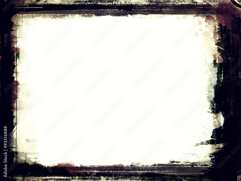 Grunge retro style frame design for your projects Stock Illustration ...