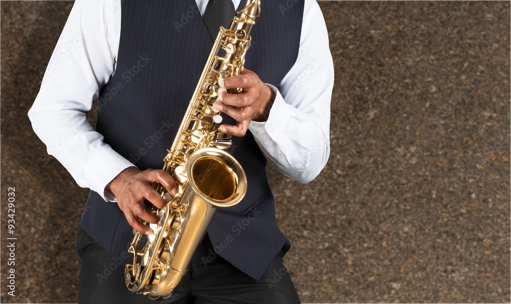 Jazz saxophone. Stock Photo | Adobe Stock
