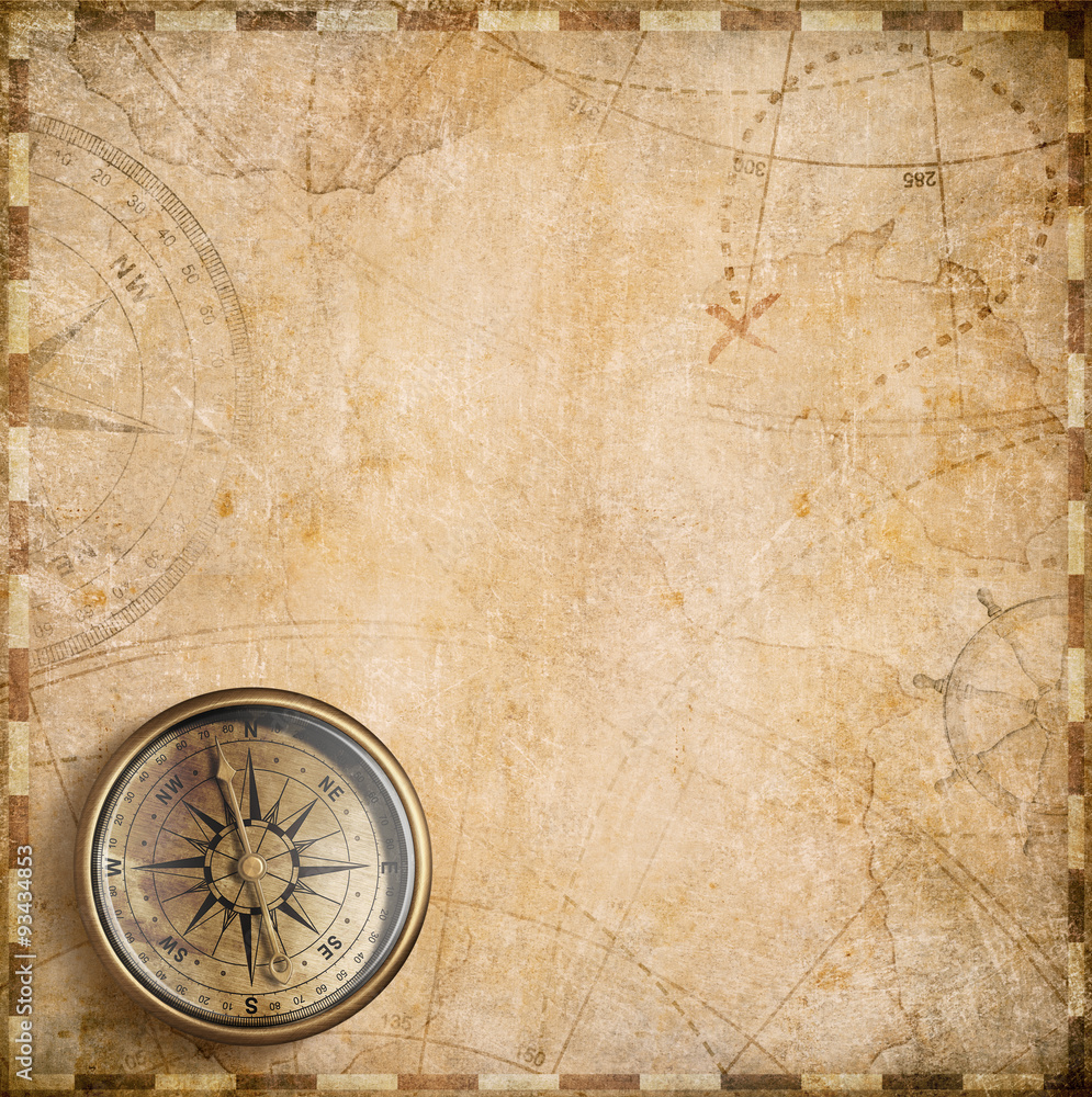 Nautical Map Compass