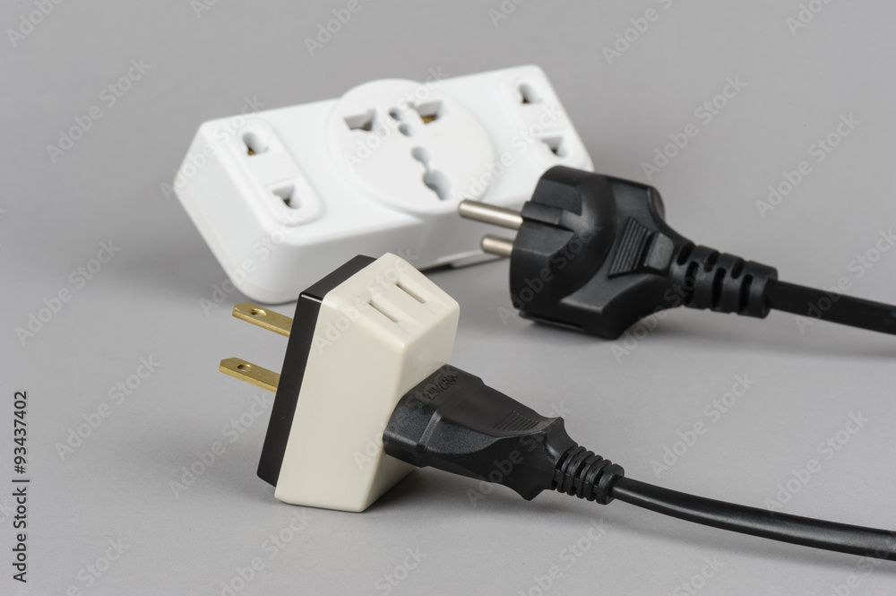 Plug adapter Stock Photo | Adobe Stock