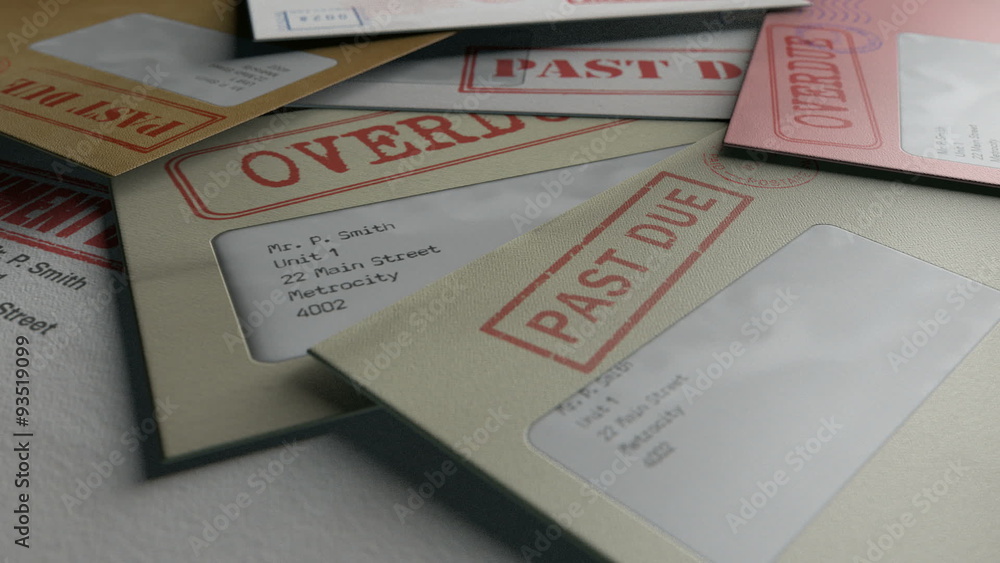 bill letters spiral Stock Video | Adobe Stock