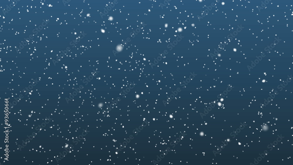 Falling snow, snow background. Loop animation. 4K. Stock Video | Adobe ...