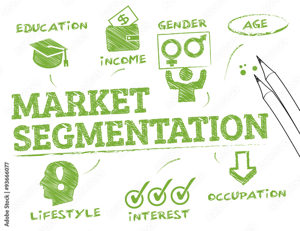 market segmentation Stock Vector | Adobe Stock