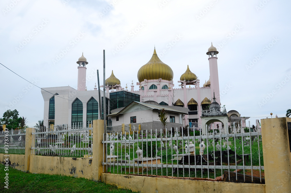 Kuching Town Mosque a.k.a Masjid Bandaraya Kuching in Sarawak, Malaysia ...