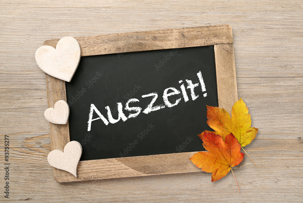 Auszeit! Stock-Foto | Adobe Stock