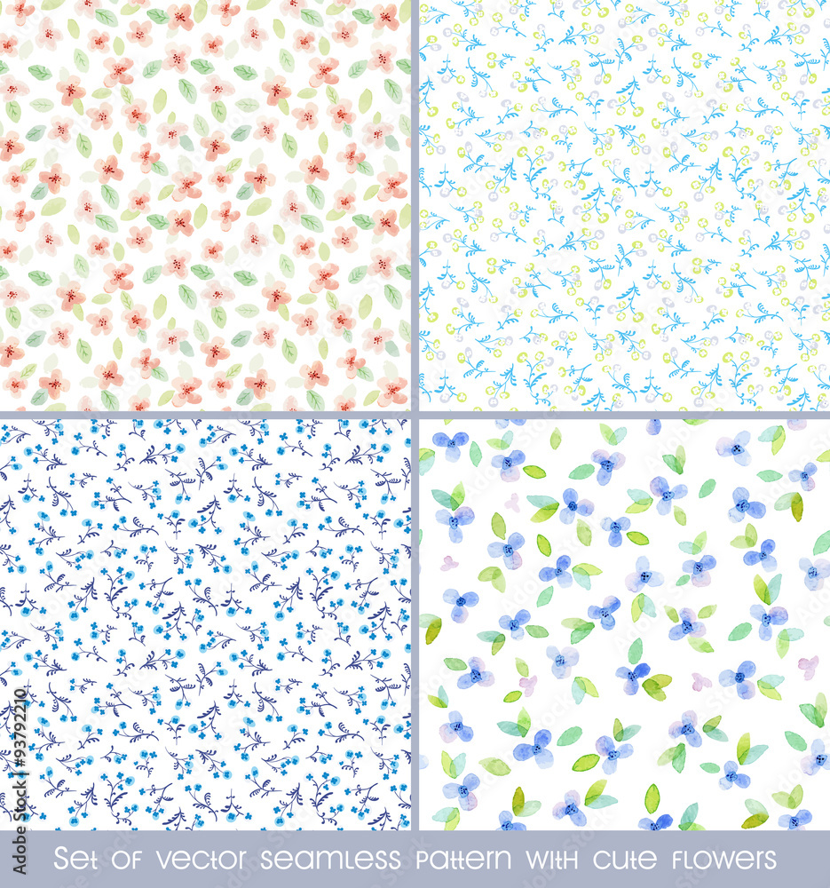 Subtle Flower Patterns