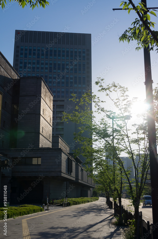 Bank of Japan building in Osaka Nakanoshima. Stock Photo | Adobe Stock