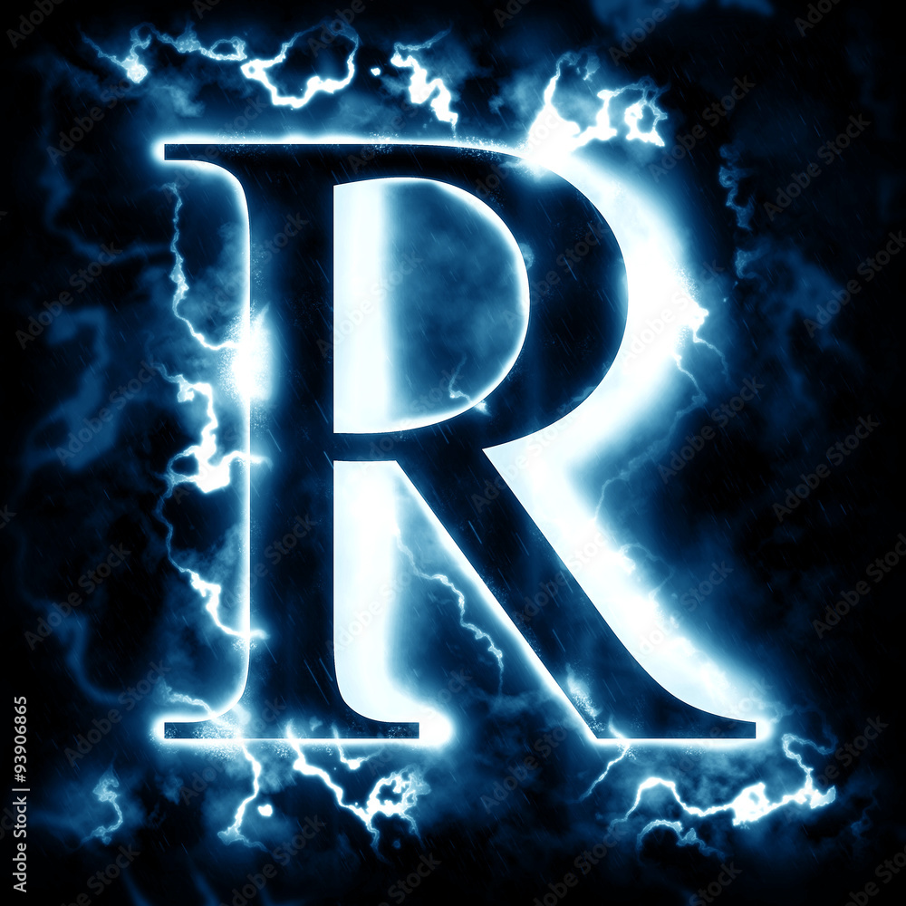 Alphabet R In Fire Hd