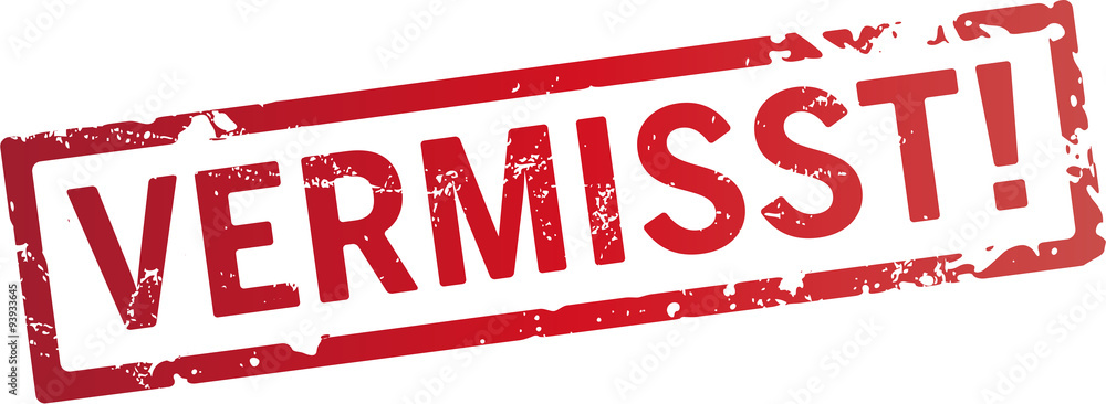 stempel vermisst Stock Vector | Adobe Stock