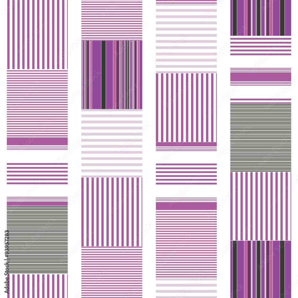 Pink Stripes Seamless Pattern Stock Vector | Adobe Stock