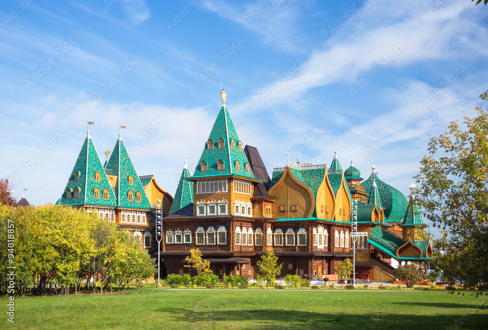 Russian mansion Stock Photo | Adobe Stock