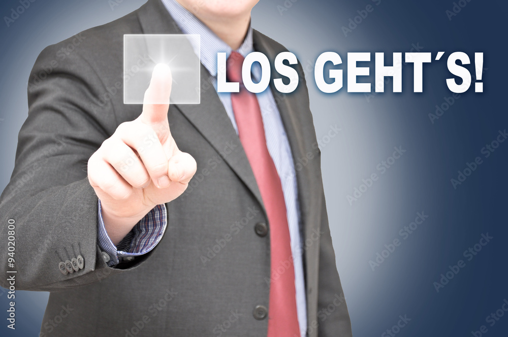 Los gehts Stock-Foto | Adobe Stock