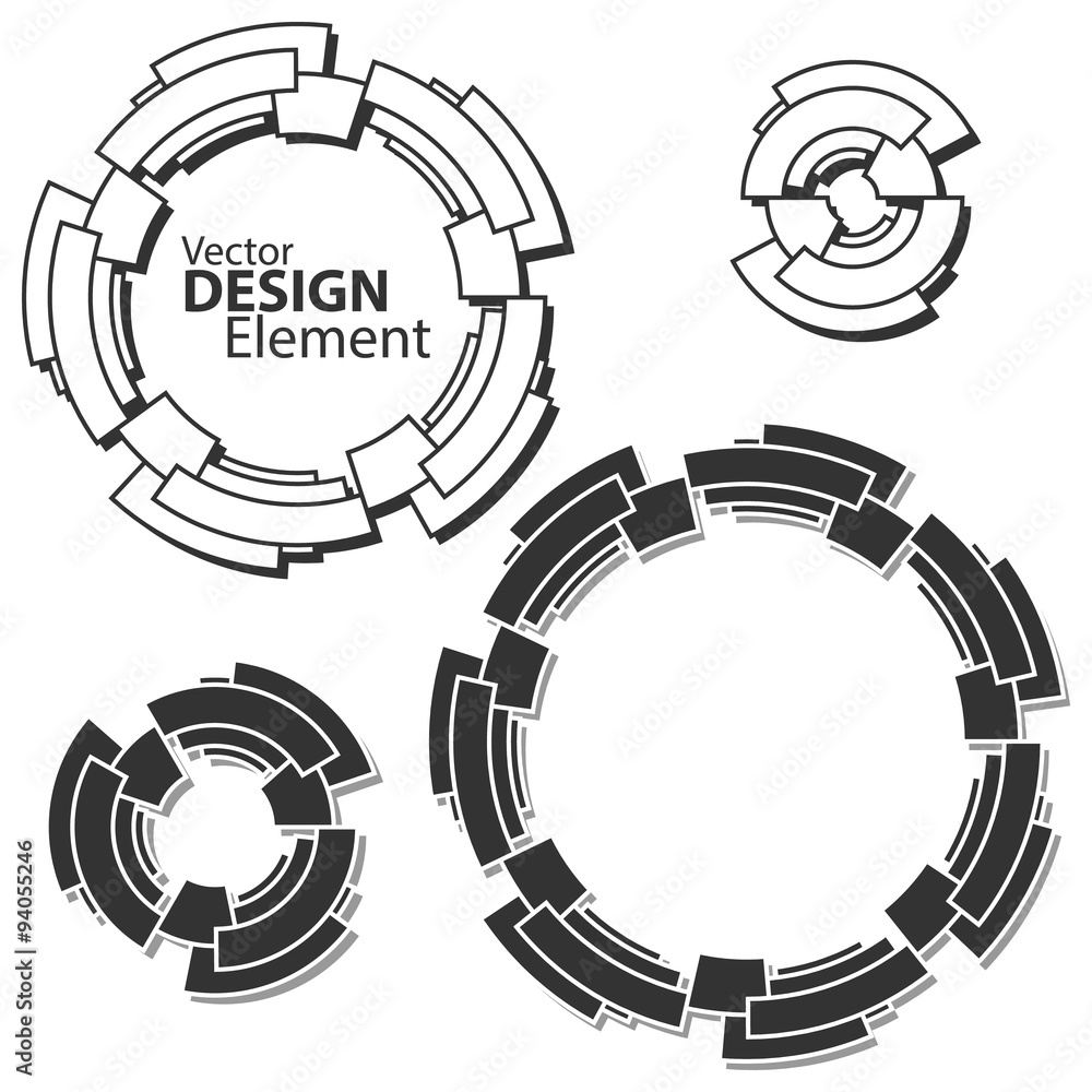 engineering design element. Vector illustration Stock Vector | Adobe Stock