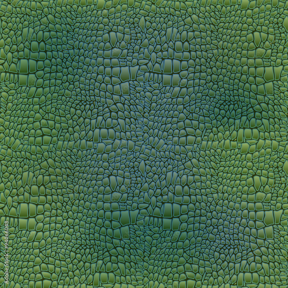 Vector illustration of alligator skin seamless crocodile Stock Vector ...